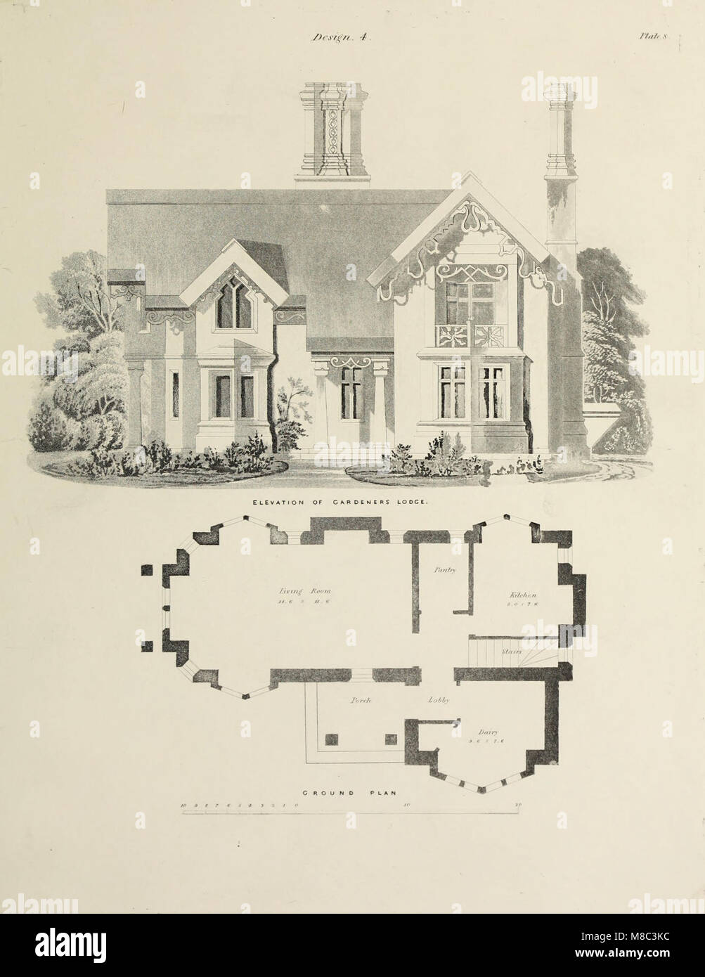 A collection of architectural designs for various domestic buildings ...