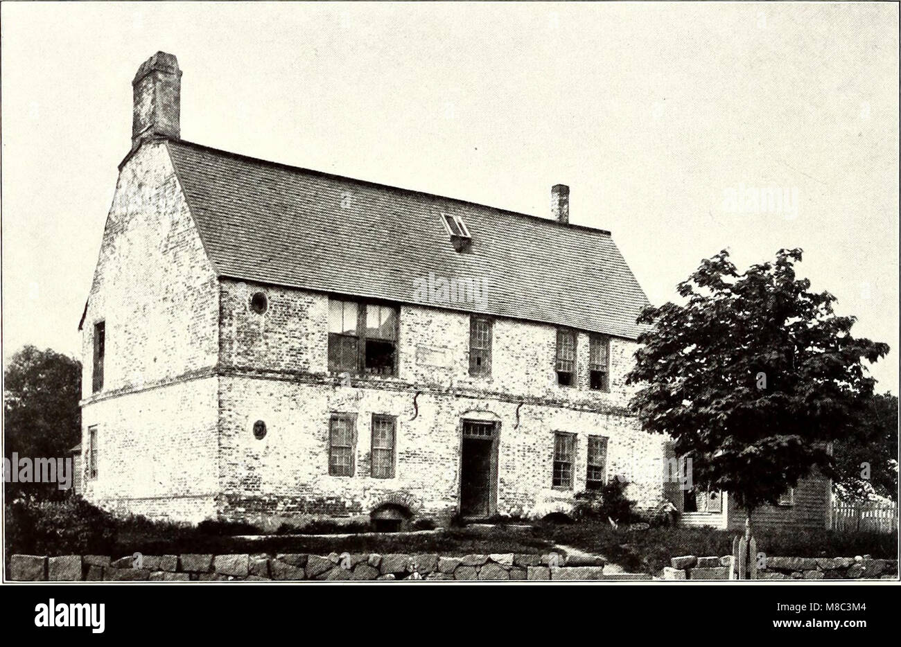 This 1922 publication discusses the domestic architecture of early ...