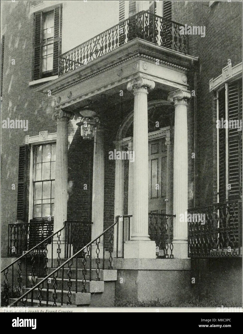 This 1922 book explores domestic architecture in the American colonies ...