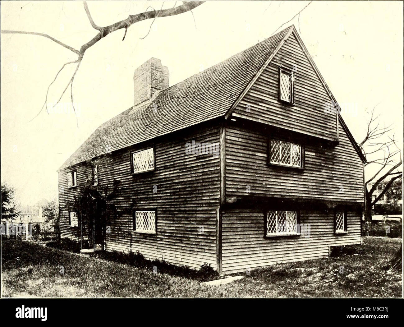 Domestic architecture of the American colonies and of the early ...
