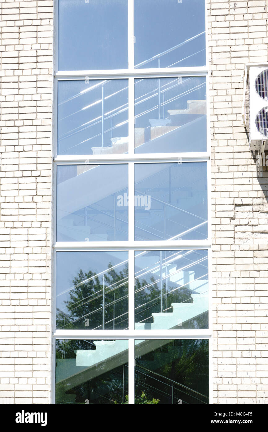 very high Windows in the house Stock Photo - Alamy
