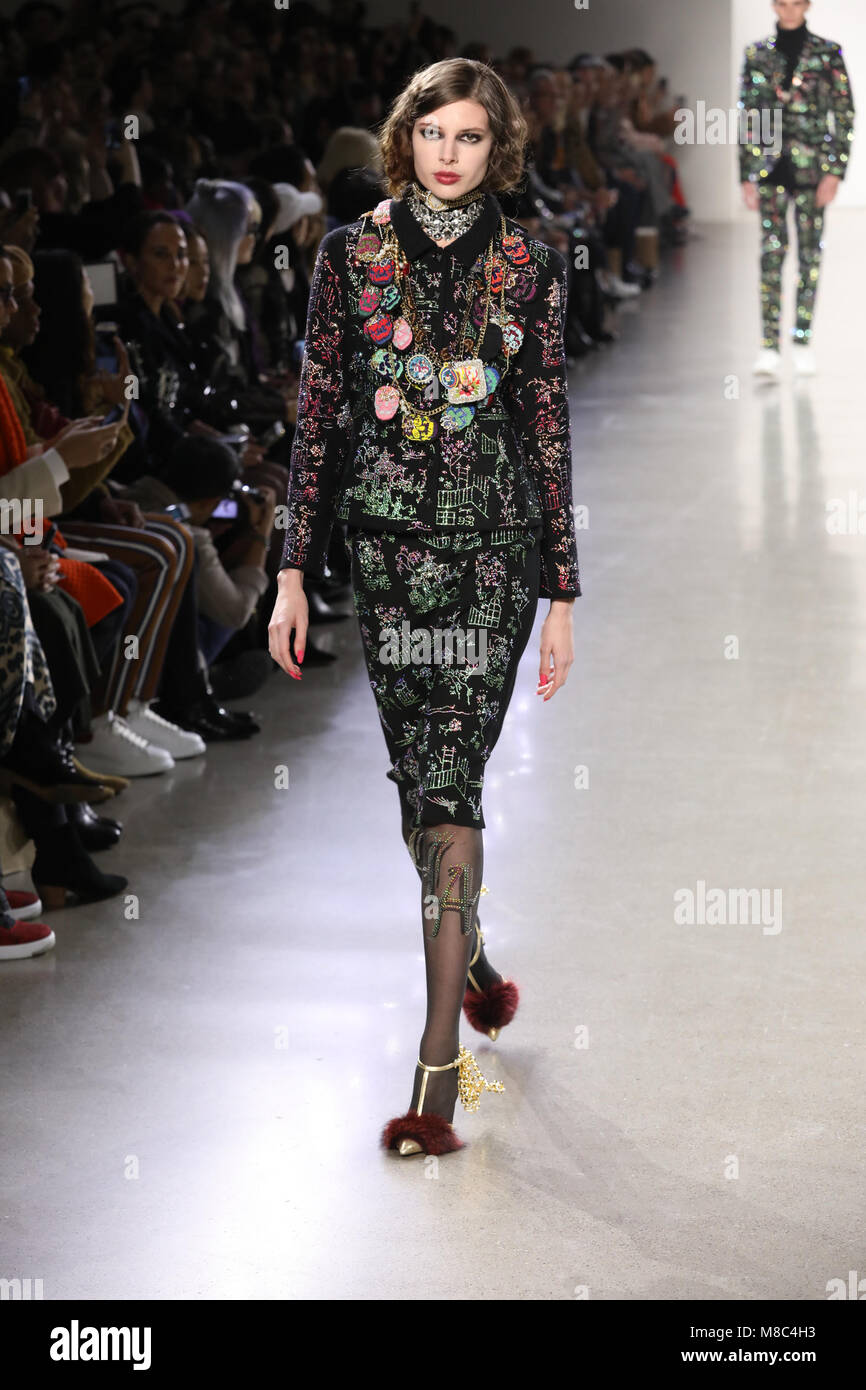 Libertine Runway Show for NYFFW 2018 at 50 Varick Street Featuring ...