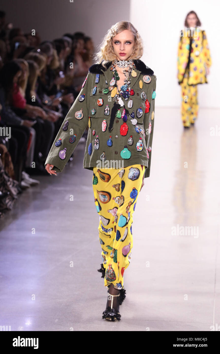 Libertine Runway Show for NYFFW 2018 at 50 Varick Street Featuring ...