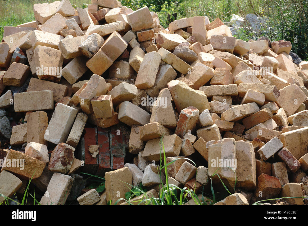 Pile Of Concrete Bricks High Resolution Stock Photography and Images ...