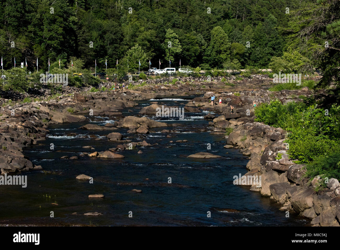 The Ocoee river in the Cherokee National Forest, TN Stock Photo - Alamy