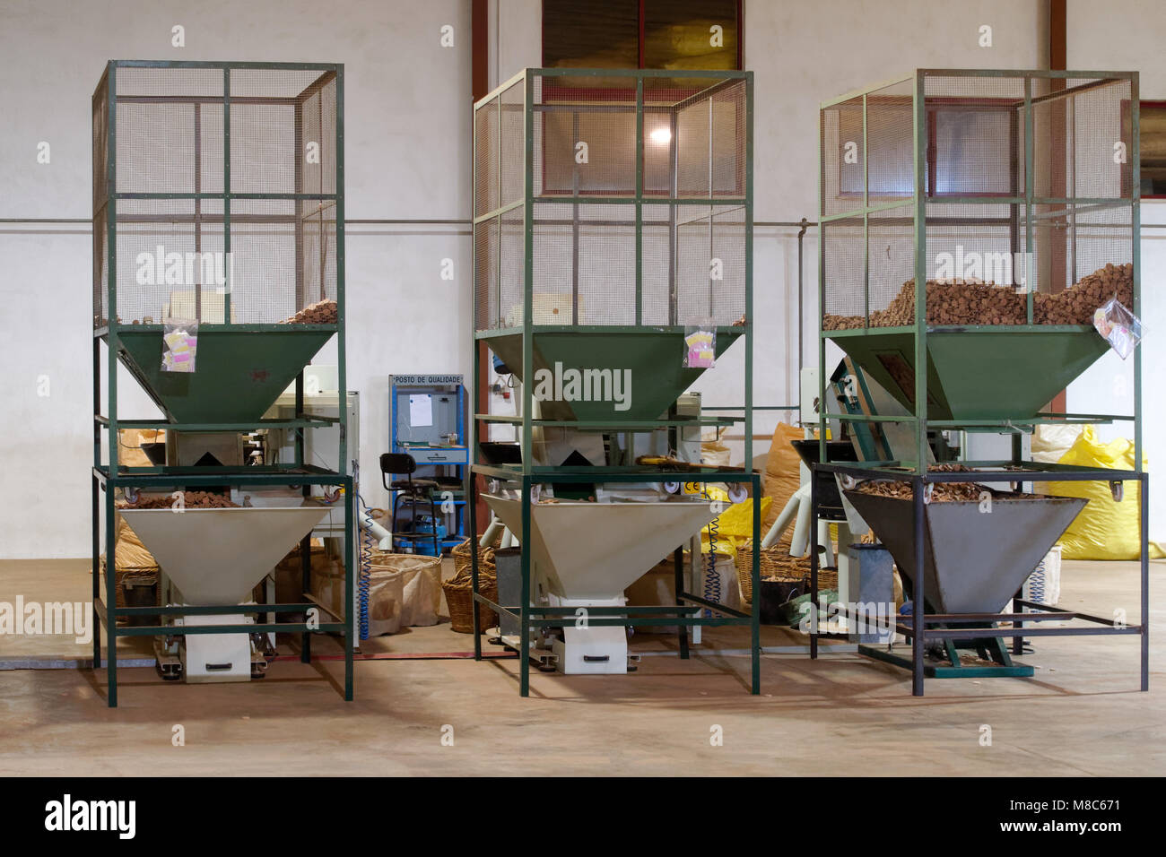 Cork factory portugal hi-res stock photography and images - Alamy