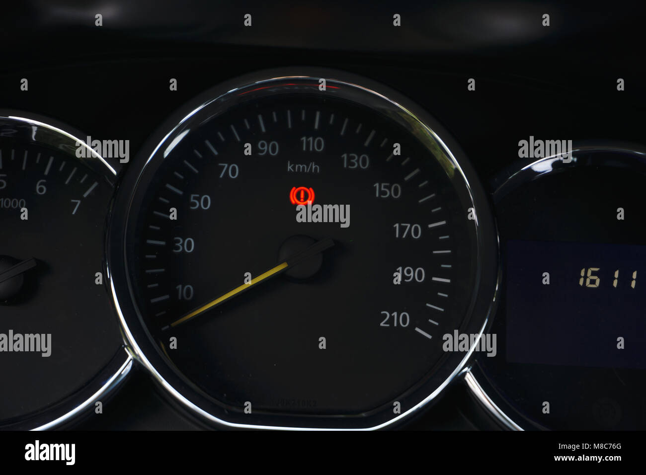 the interior of the vehicle speedometer Stock Photo - Alamy