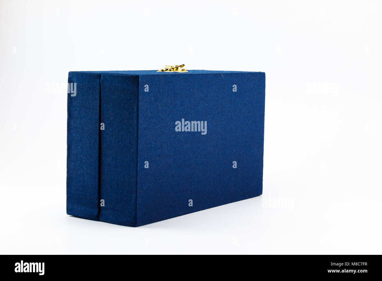 blue pen Box isolated on white background Stock Photo - Alamy