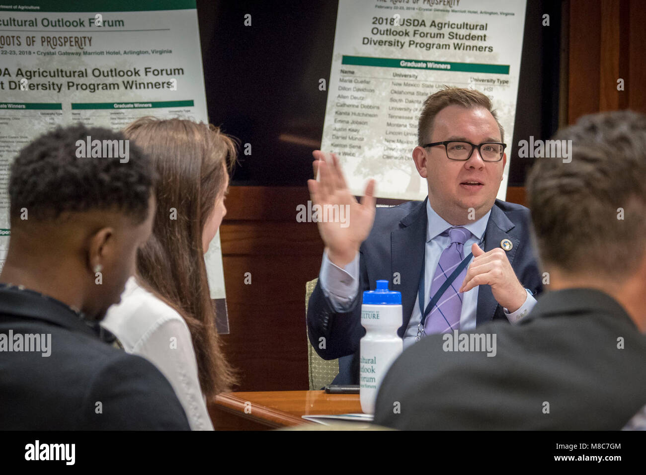 The U.S. Department of Agriculture ) Outlook Forum Student Diversity ...