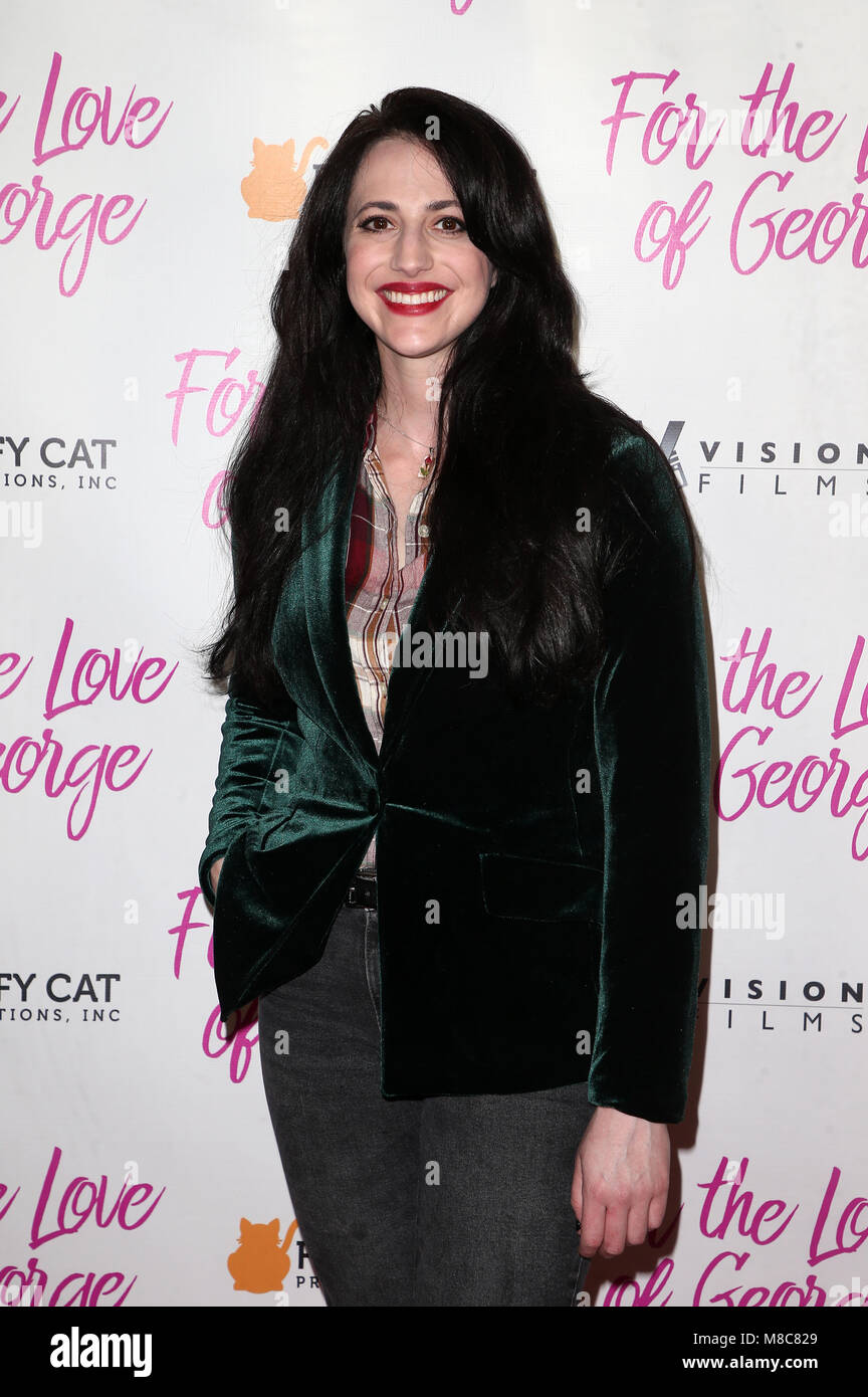 Premiere Of Vision Films' 'For The Love Of George' Featuring: Adrienne ...