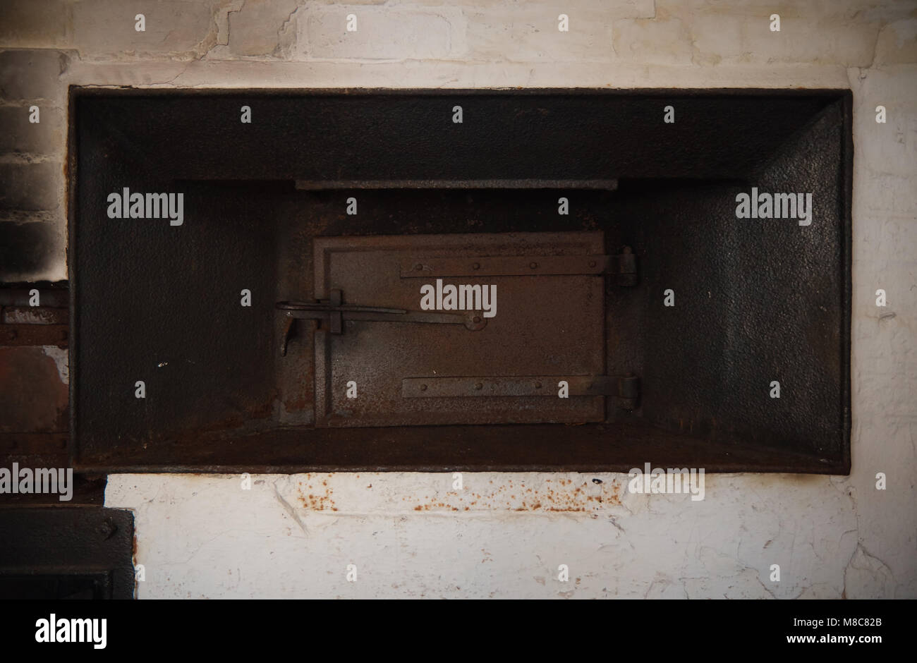 Old medievel oven in the water mill Stock Photo - Alamy