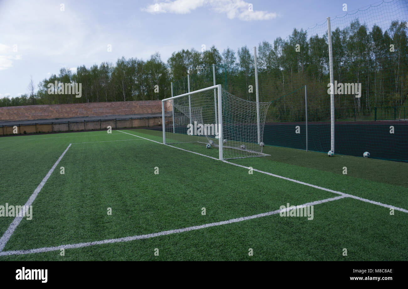 Goal Posts And Stadium High Resolution Stock Photography and Images - Alamy