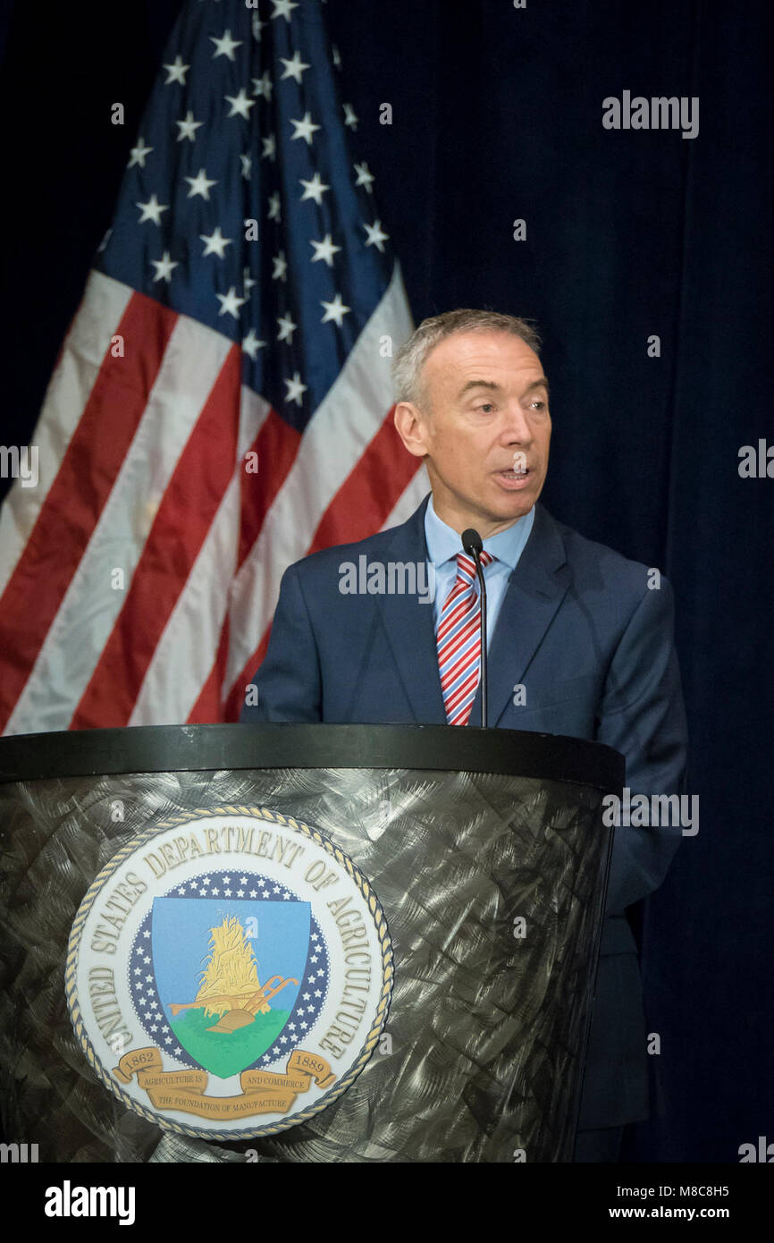 U.S. Department of Agriculture ) Deputy Secretary Steve Censky welcomes attendees to the 94th ...