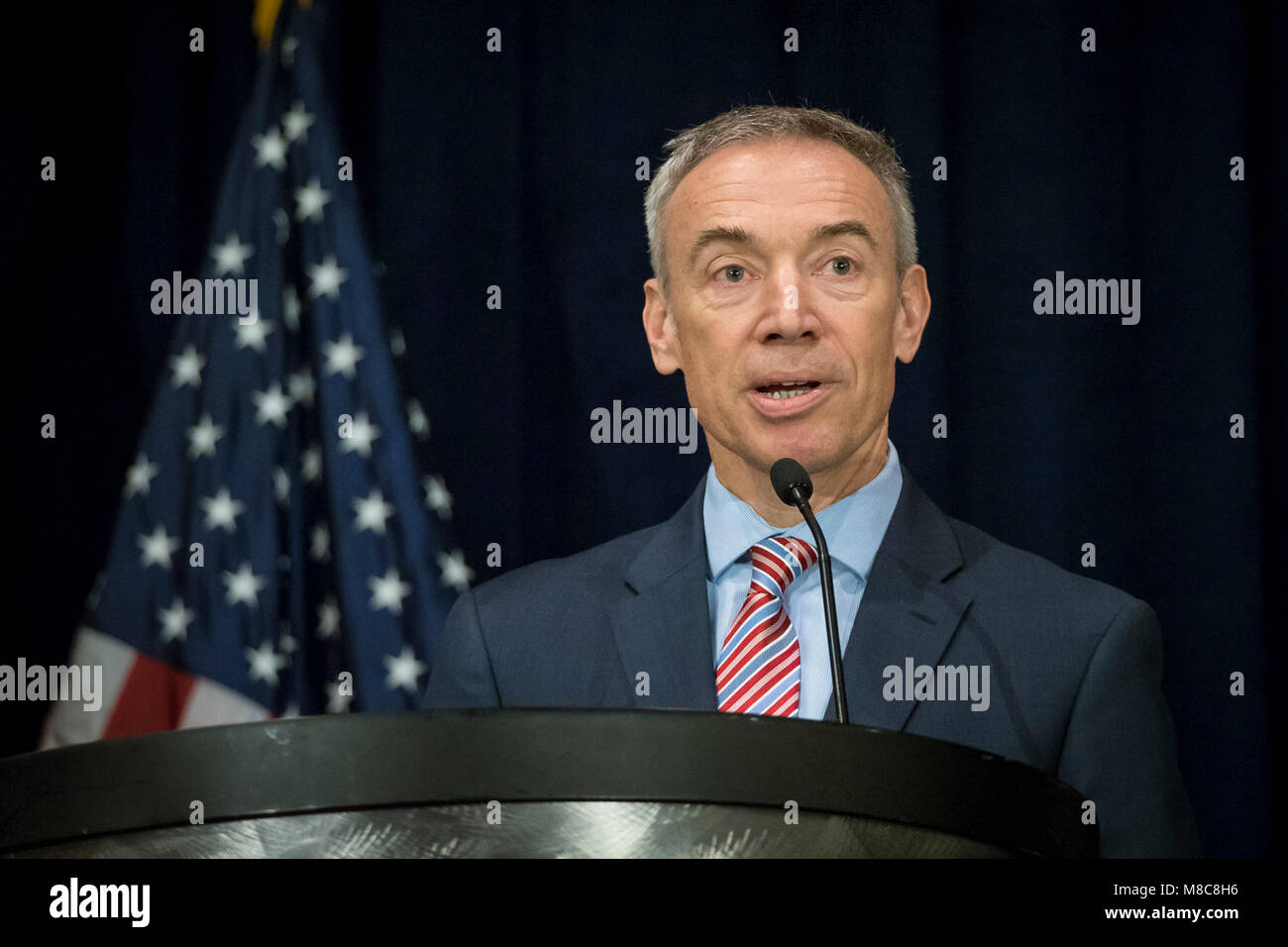 U.S. Department of Agriculture ) Deputy Secretary Steve Censky welcomes attendees to the 94th ...