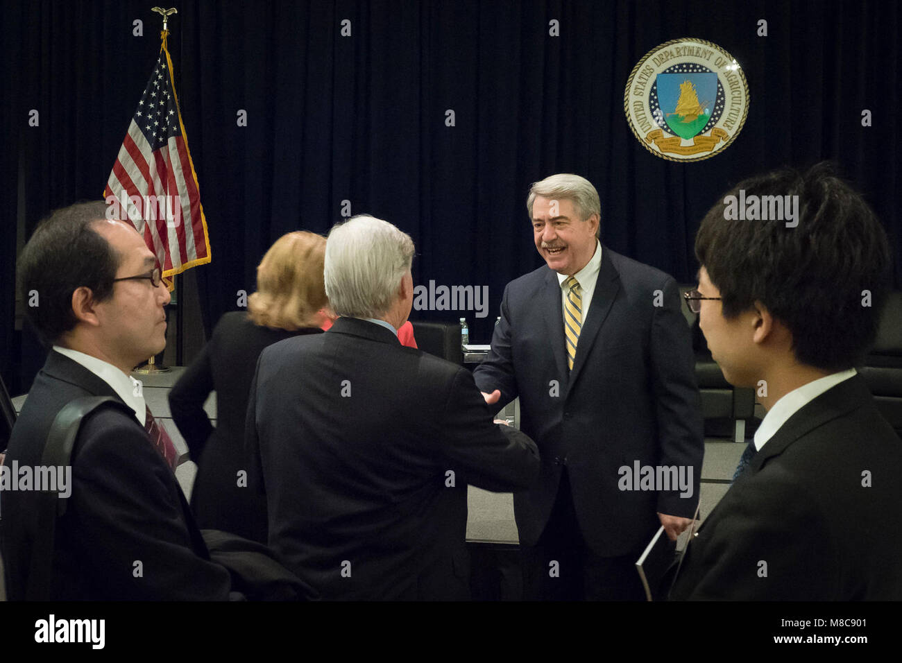 U.S. Department of Agriculture ) Deputy Secretary Steve Censky, Under Secretary of Trade and ...