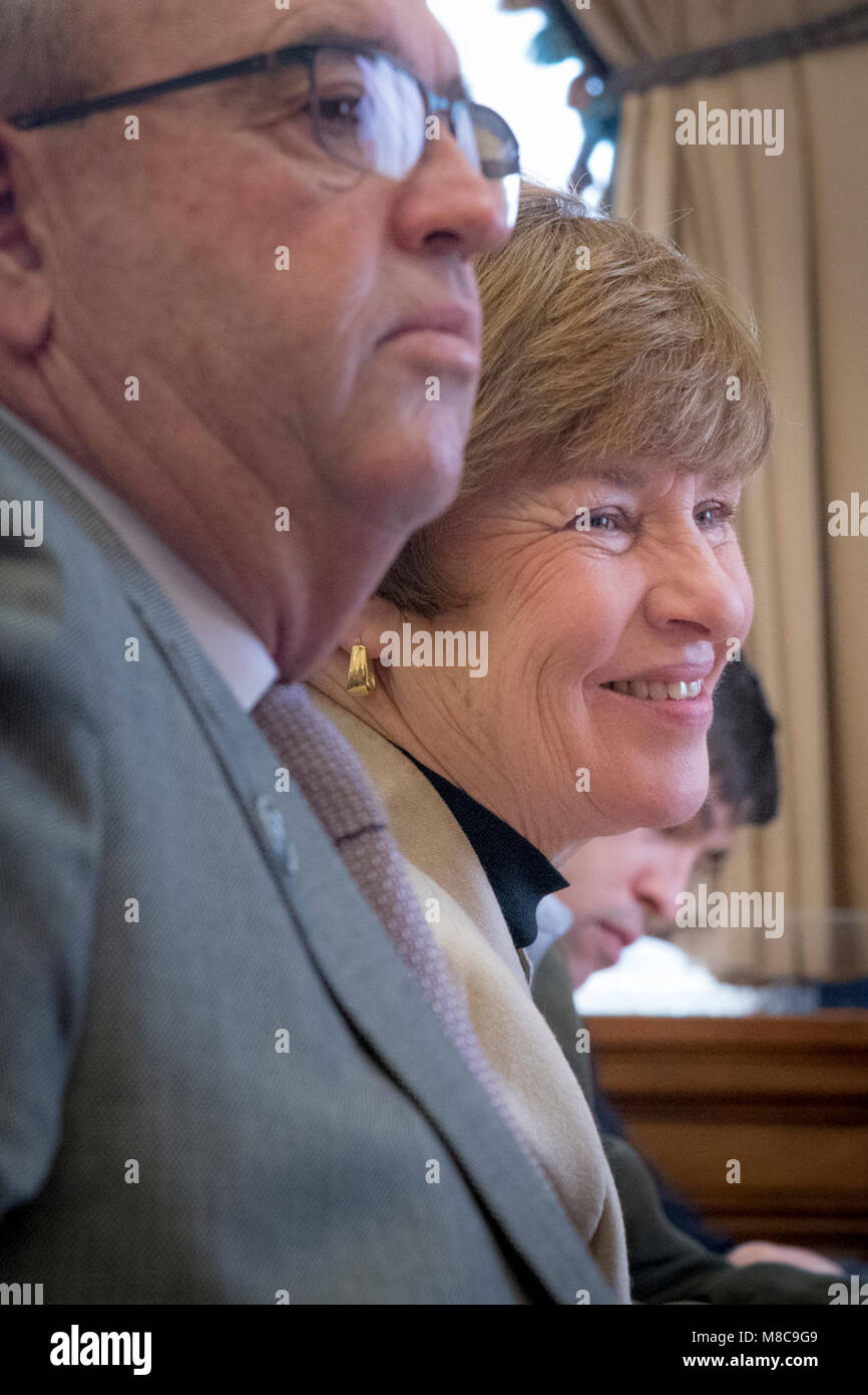 U.S. Department of Agriculture ) Secretary Sonny Perdue meets with ...