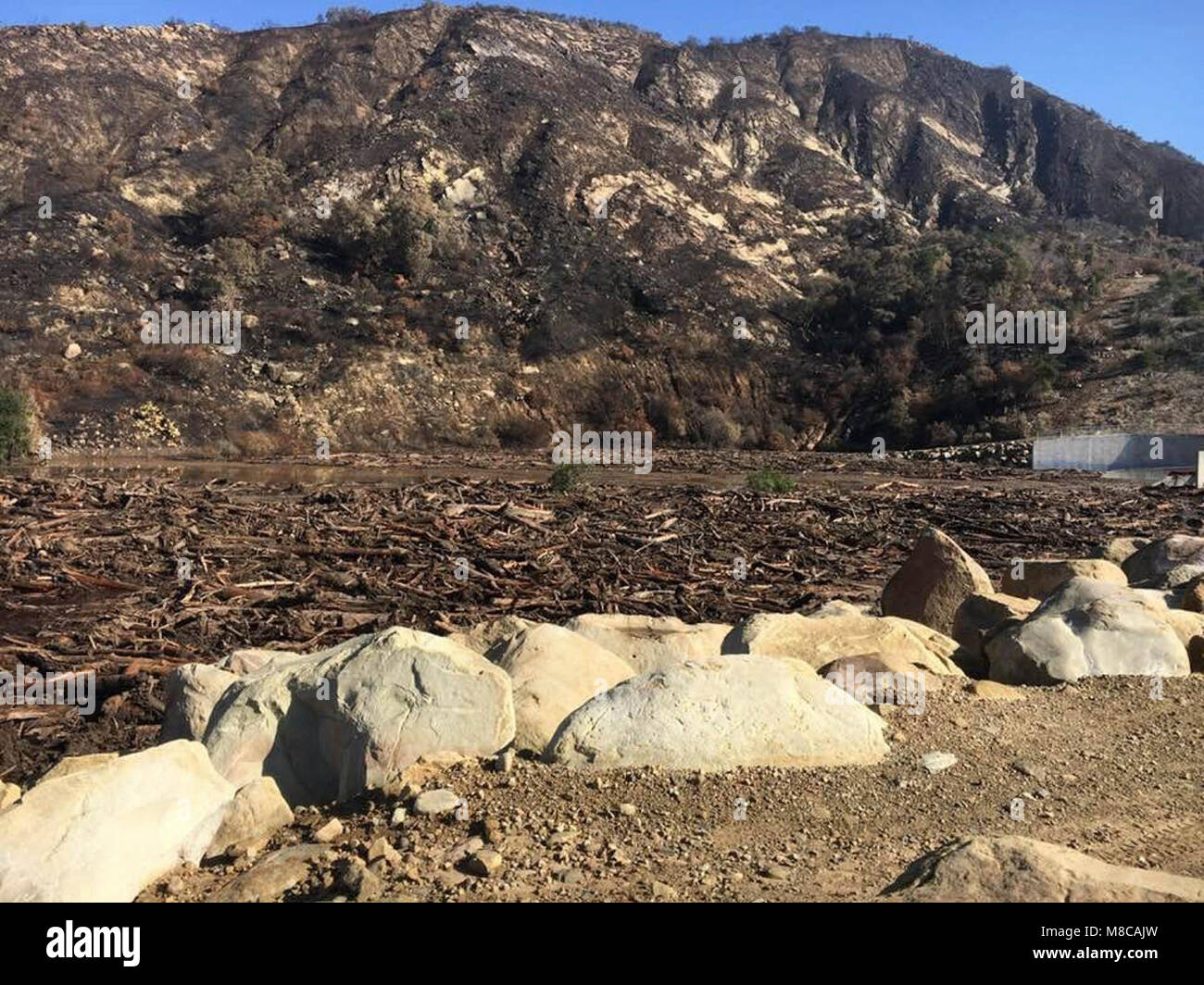 Debris basin hi-res stock photography and images - Alamy