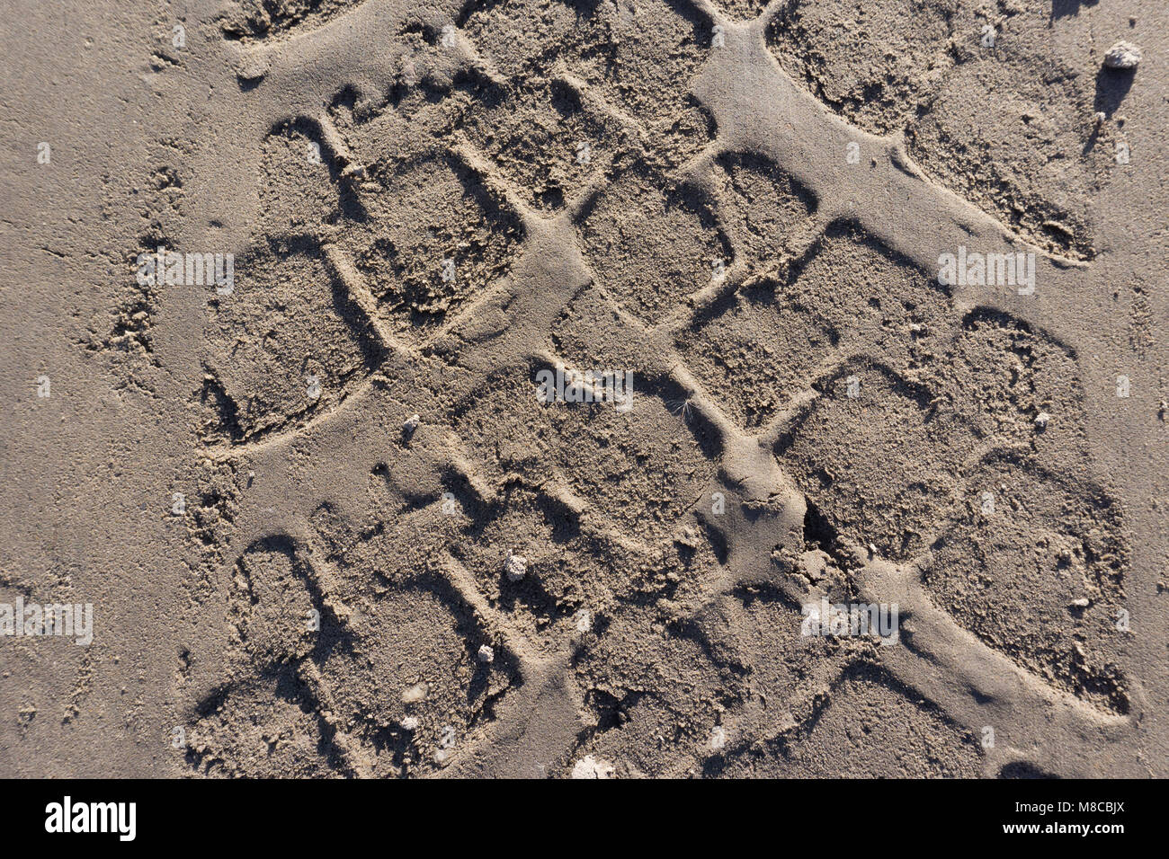 Skid Marks In The Sand High Resolution Stock Photography and Images - Alamy
