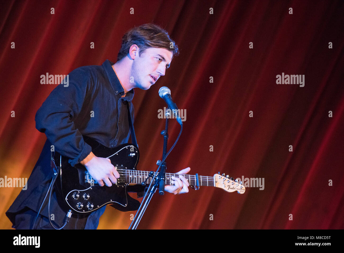 Musician Nathan Ball from Padstow Pictured @ Bookslam @ York Hall ...