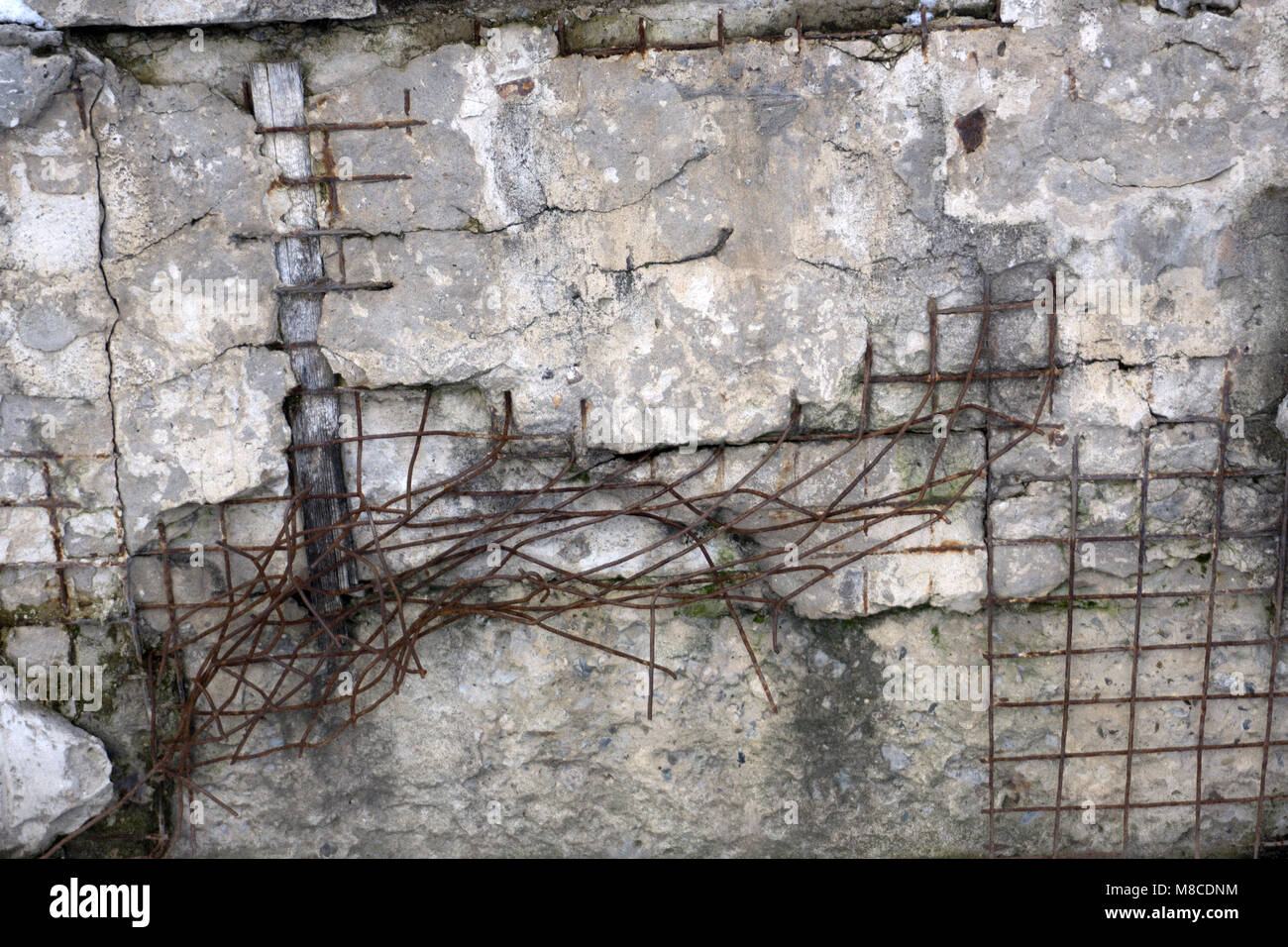 Steel net for protect rock slide.stone with metal net background Stock ...