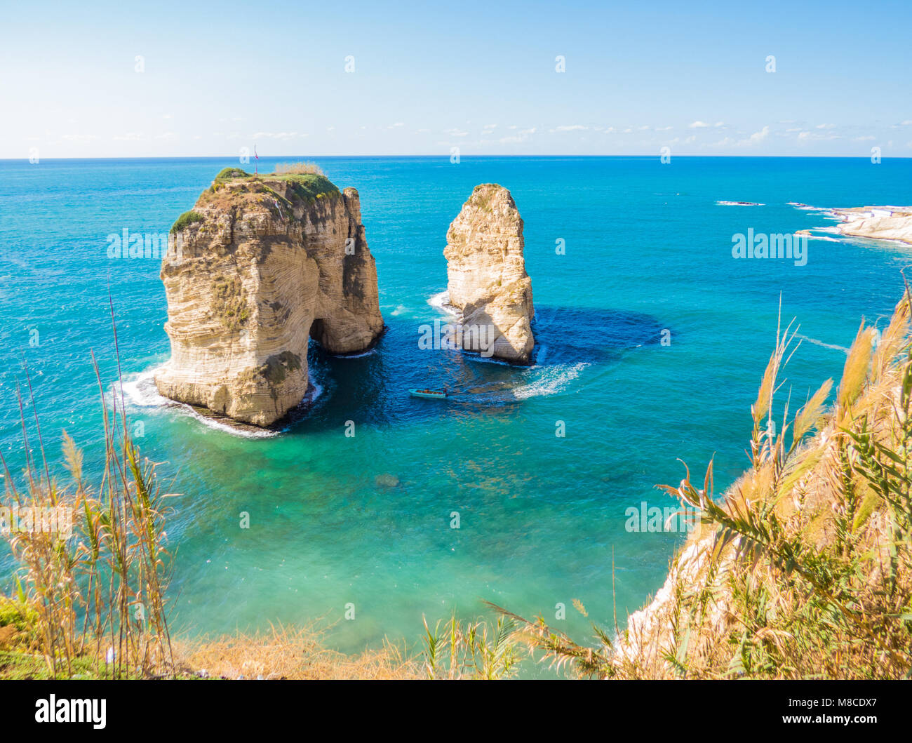Beirut view sea hi-res stock photography and images - Alamy