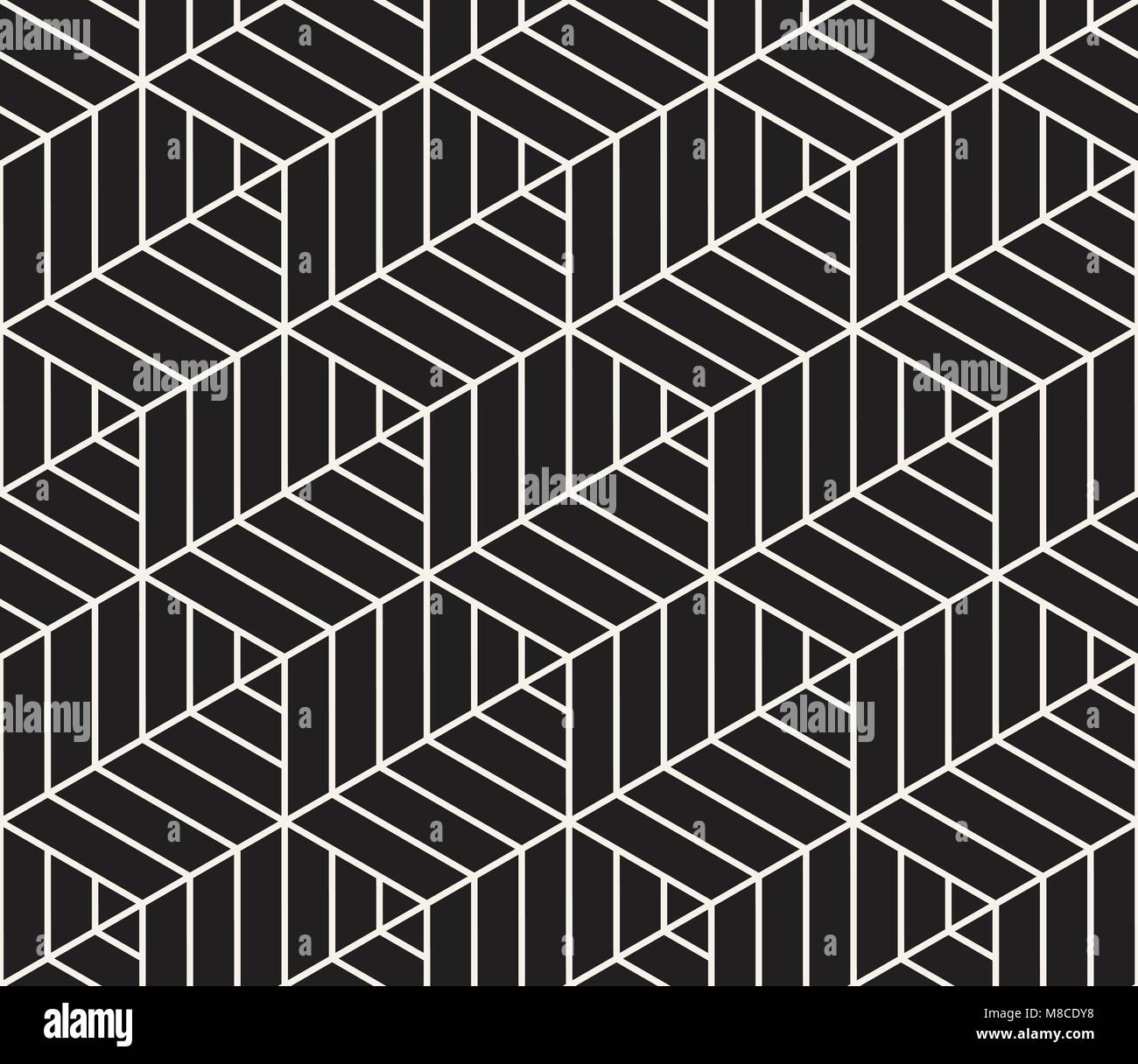 Vector seamless pattern. Modern stylish abstract texture. Repeating ...