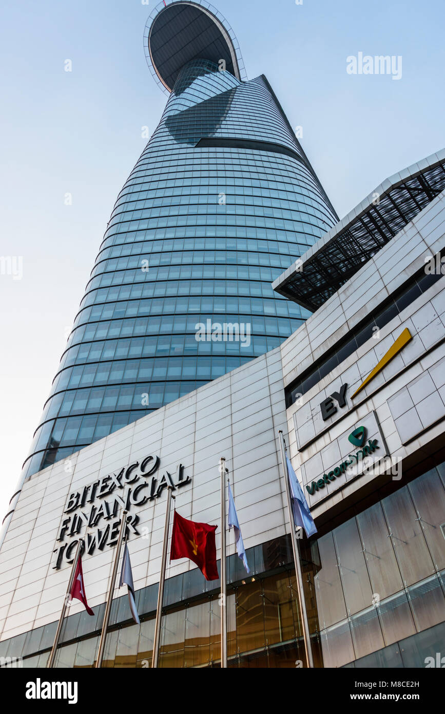 Bitexco Financial Tower, a 64 storey skyscraper in Ho Chi Minh City ...