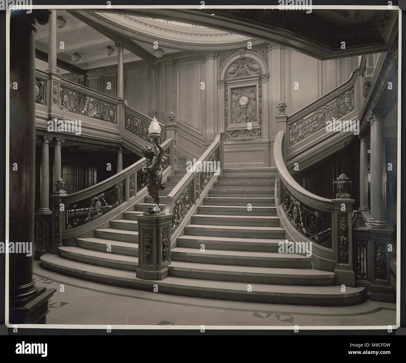 Ship interior staircase hi-res stock photography and images - Alamy
