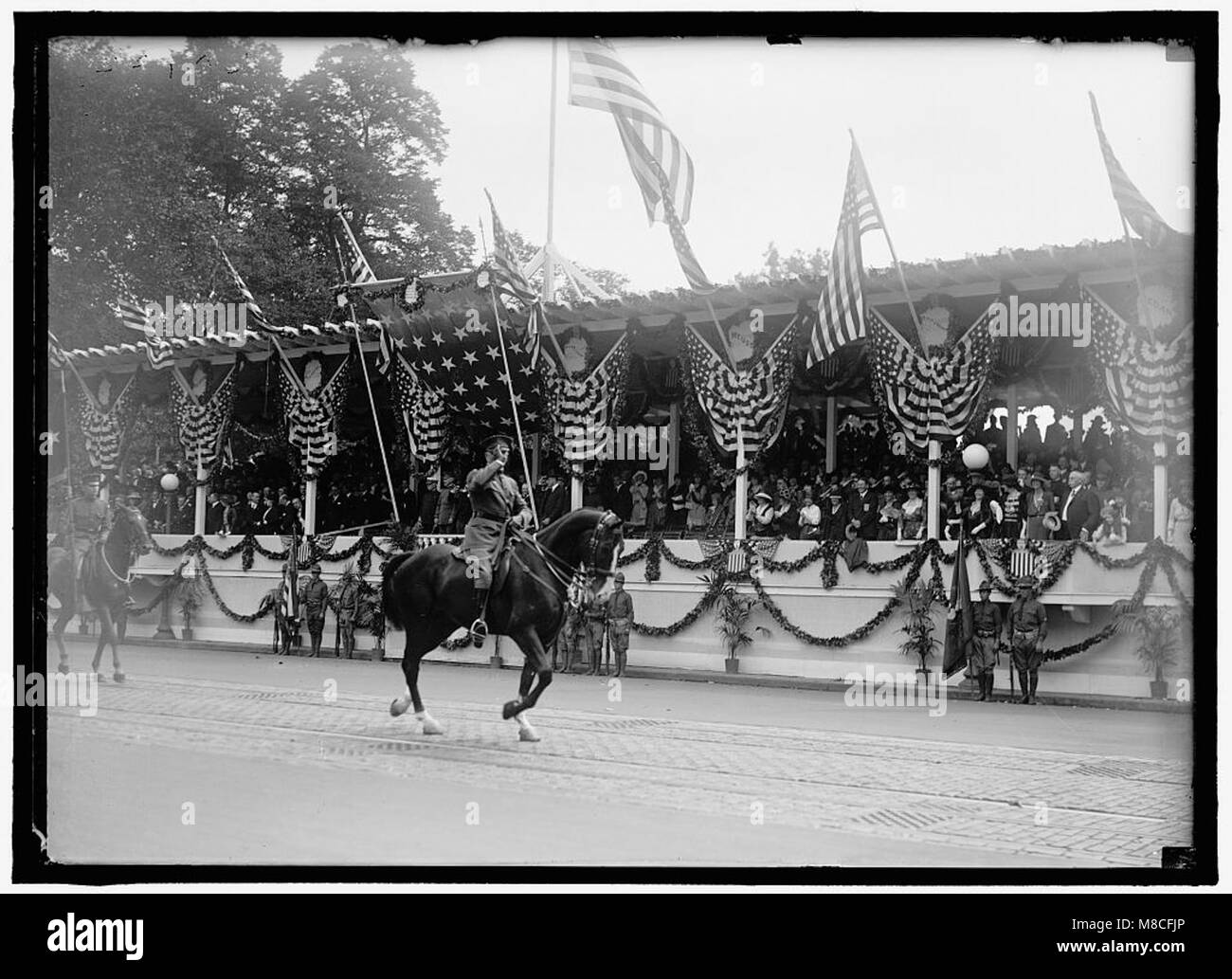American first division parade hi-res stock photography and images - Alamy