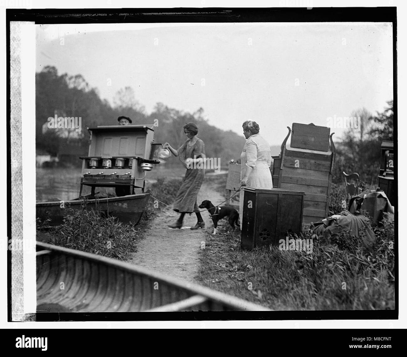 A powerful image depicting the destruction caused by a flood ...