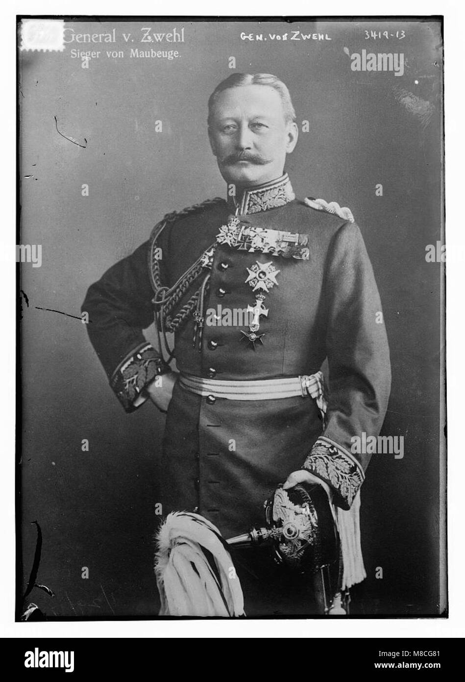 Historic military portrait Cut Out Stock Images & Pictures - Alamy