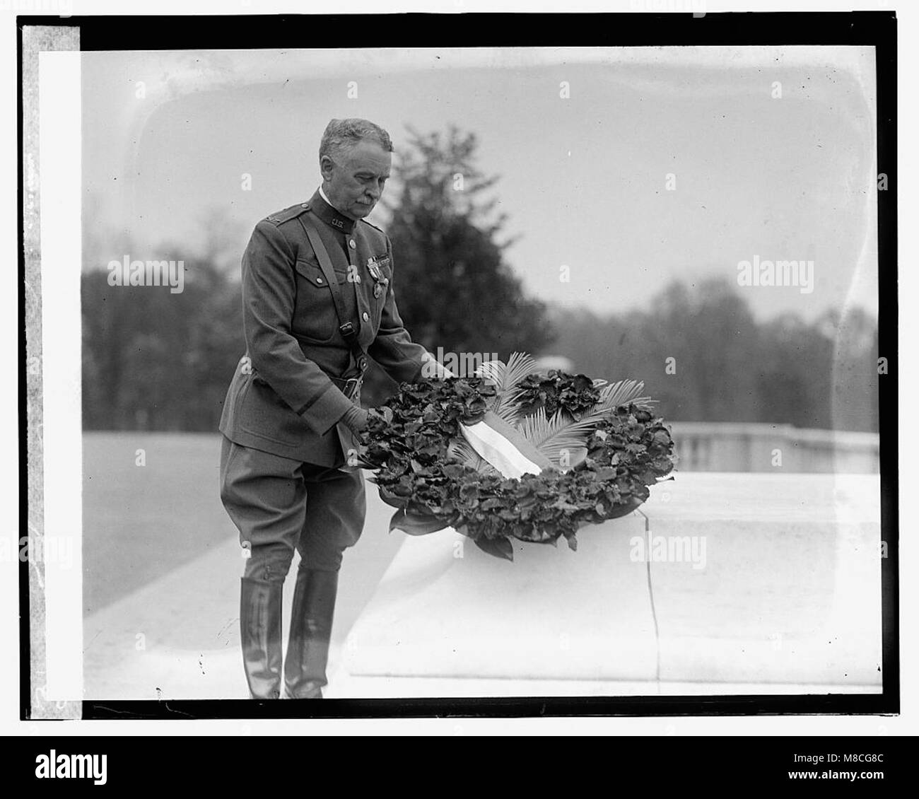 This photograph depicts General Brett, a notable figure in U.S ...