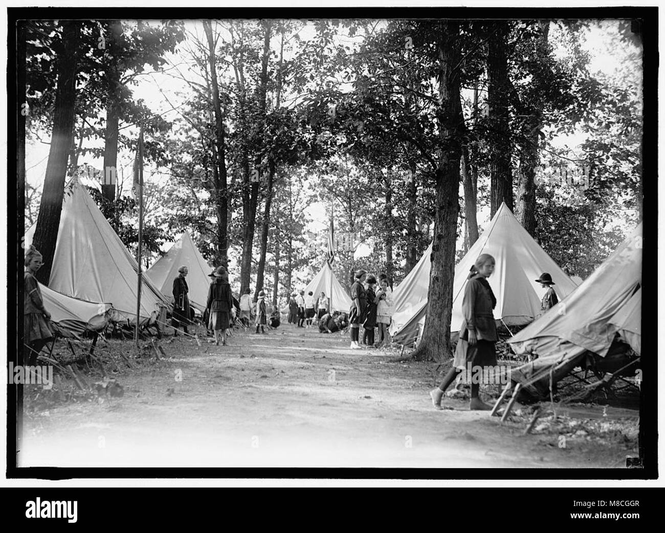 A photograph representing the Girl Scouts organization, showcasing ...