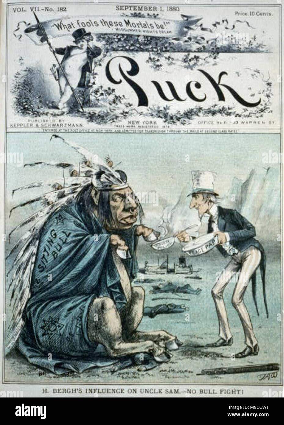 This illustration highlights H. Bergh's impact on the 'Uncle Sam ...