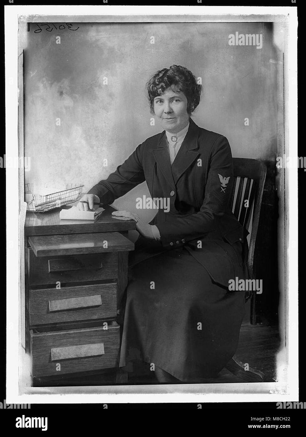 HAPPER, MISS HELEN, OF THE YEOMAN (F) AT DESK LCCN2016869826 Stock ...