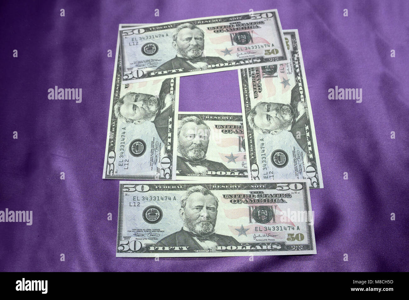 50 dollar bill hi-res stock photography and images - Alamy