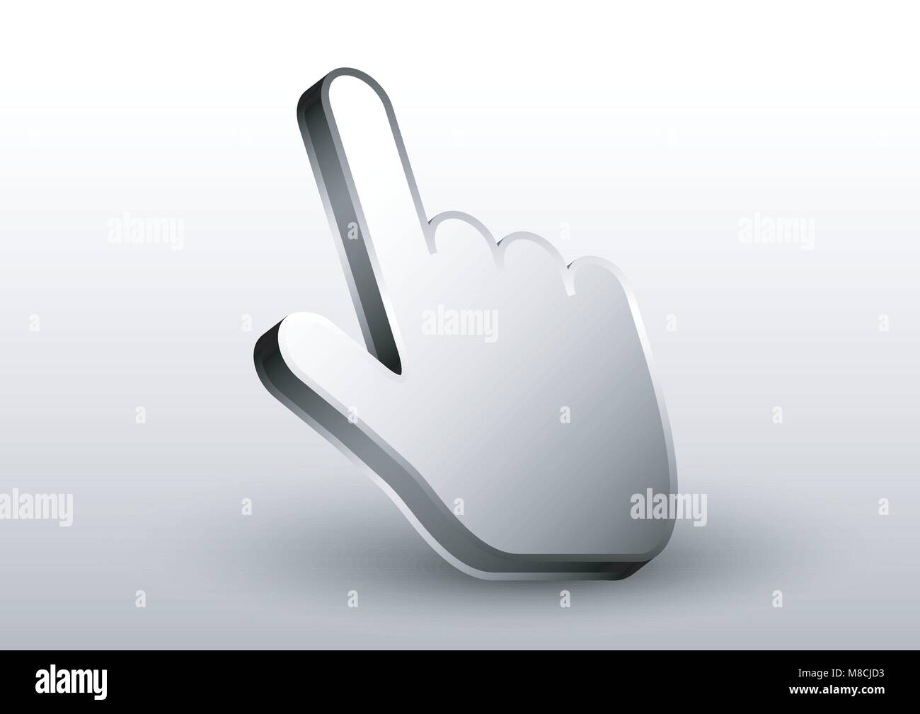 design vector of hand isometric Stock Vector Image & Art - Alamy