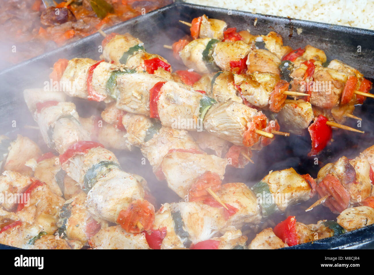 Big skewers hi-res stock photography and images - Alamy