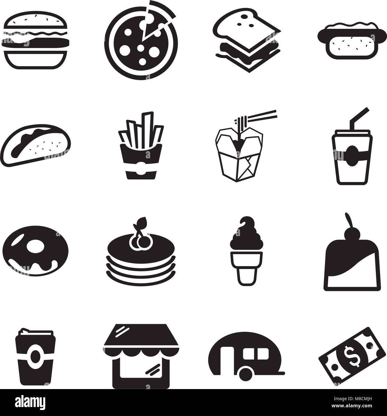 Fast Food Restaurant Symbols