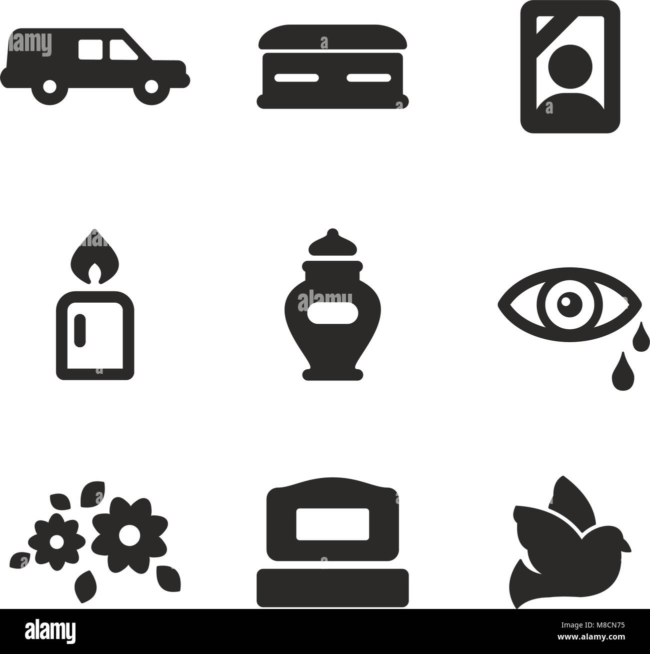 Teardrop icons Stock Vector Images - Alamy