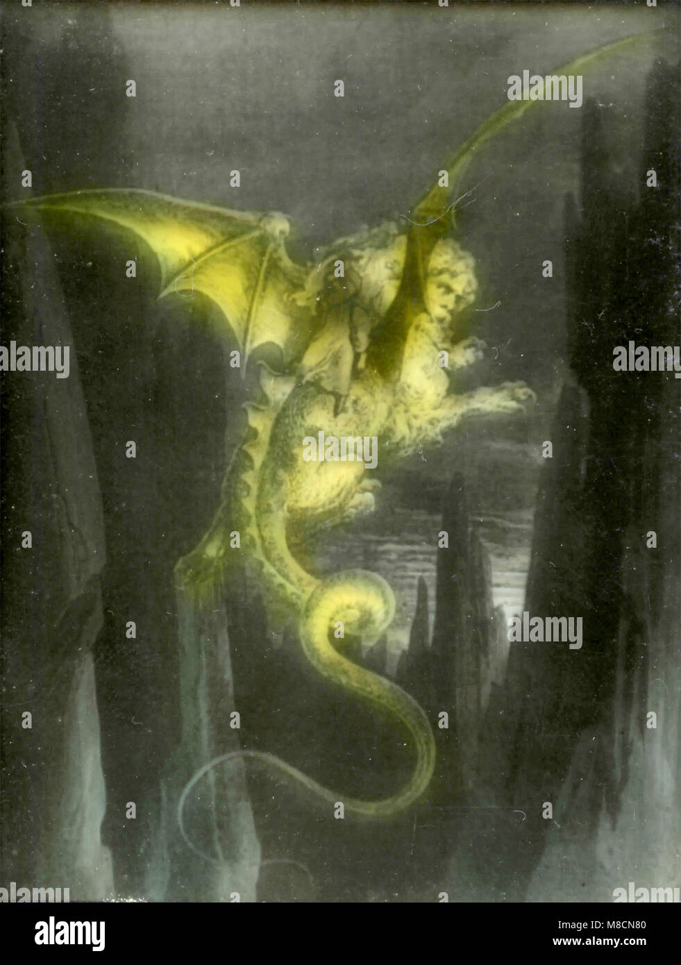 Geryon Dantes Inferno Dante's Inferno By Gustave Dore Geryon Giant