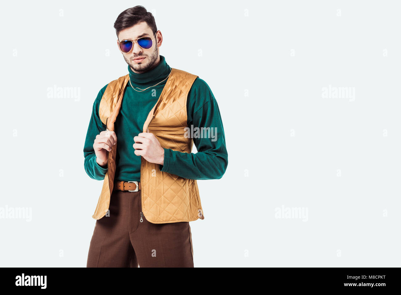 Stylish retro man hi-res stock photography and images - Alamy