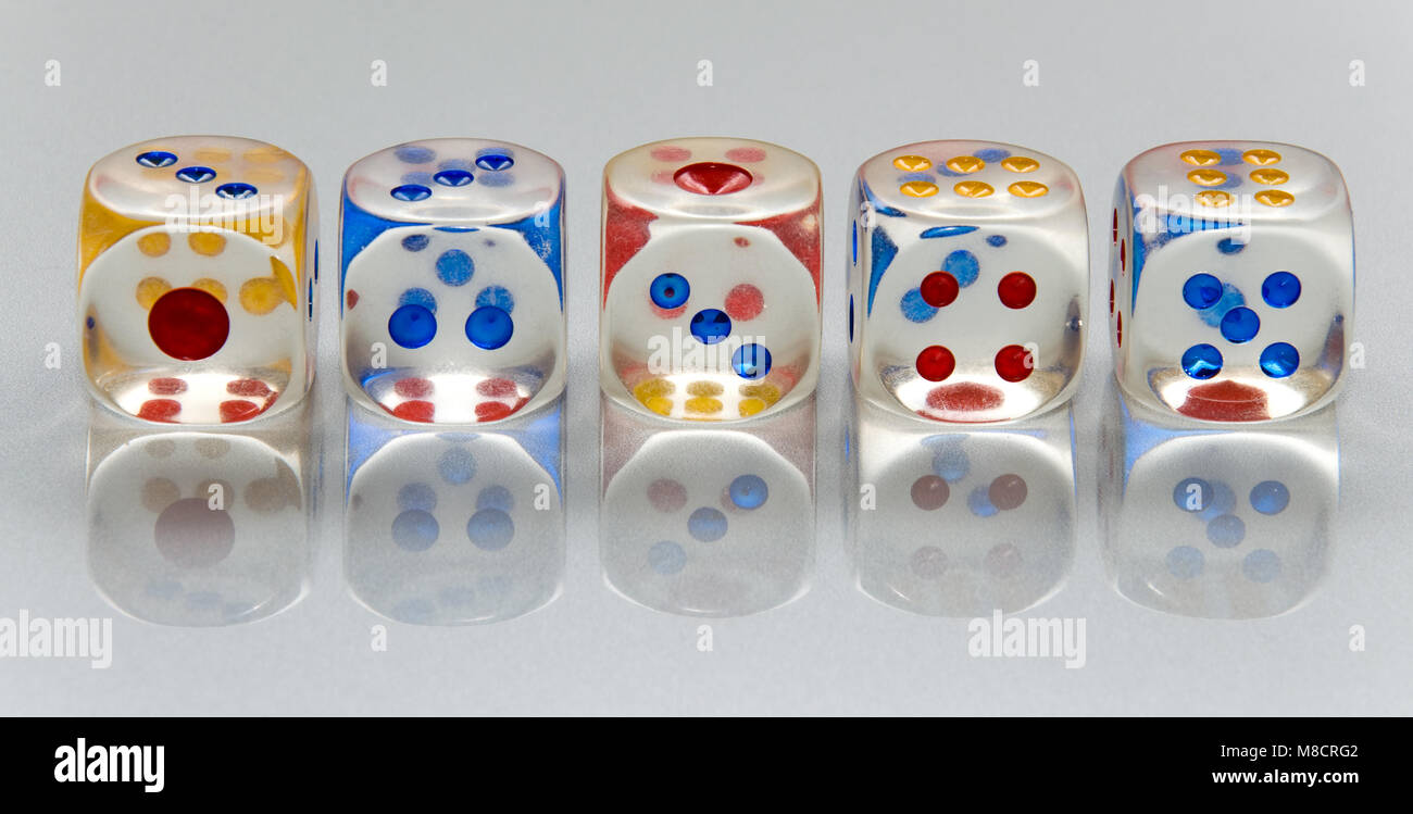 Dice number 5 hi-res stock photography and images - Alamy