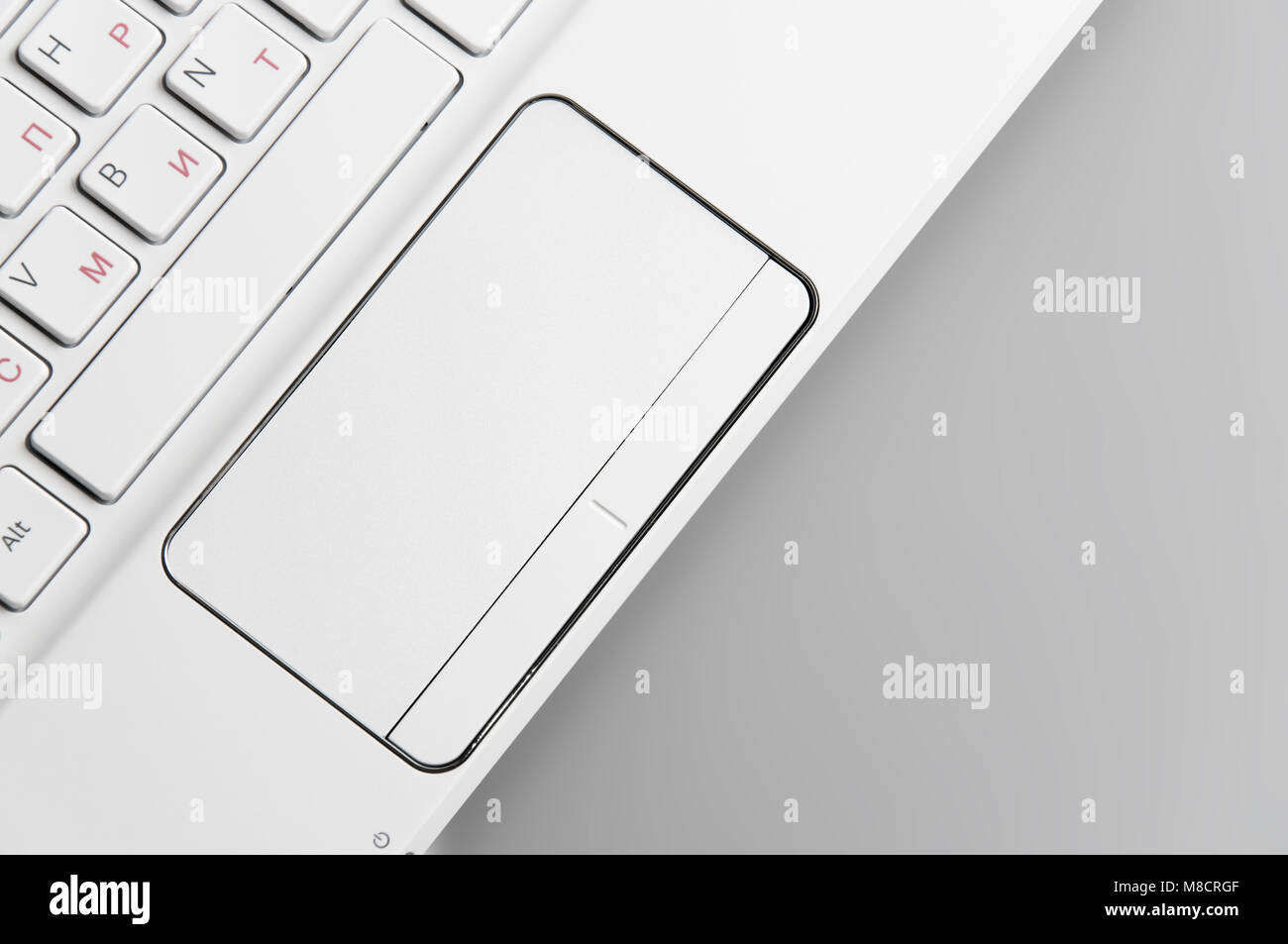 White touchpad hi-res stock photography and images - Alamy