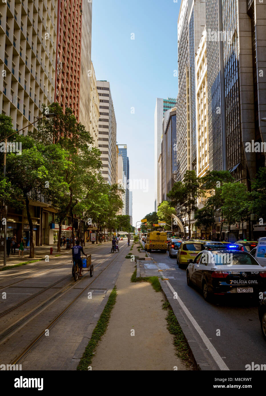 Downtown of Rio de Janeiro, Brazil Stock Photo - Alamy