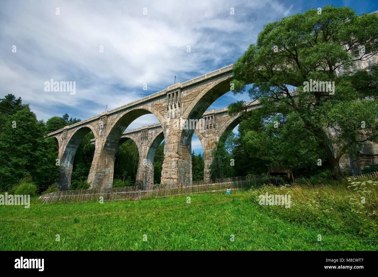 Concrete railway bridge hi-res stock photography and images - Alamy