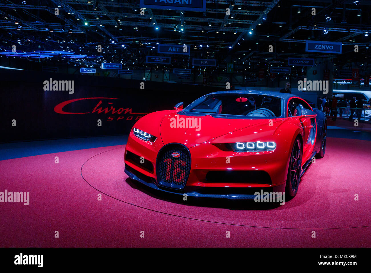Bugatti Chiron Super Sport Car High Resolution Stock Photography and ...