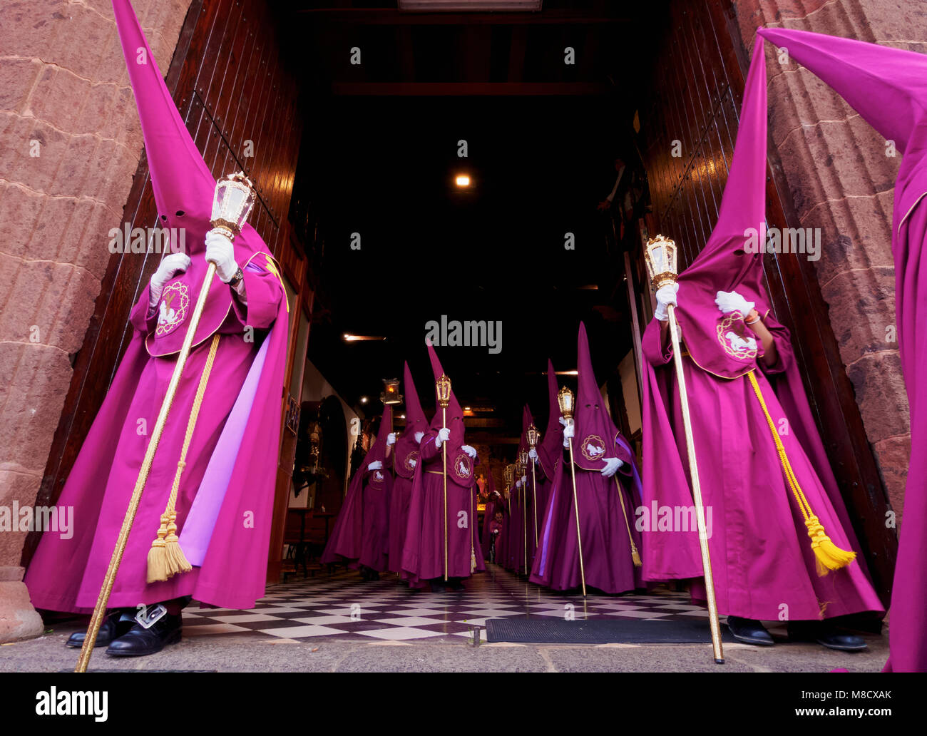 Traditional Easter Holy Week Procession in San Cristobal de la Laguna ...