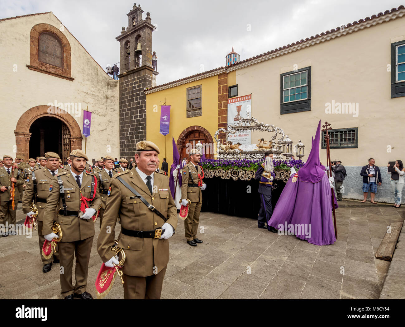 Traditional Easter Holy Week Procession in San Cristobal de la Laguna ...