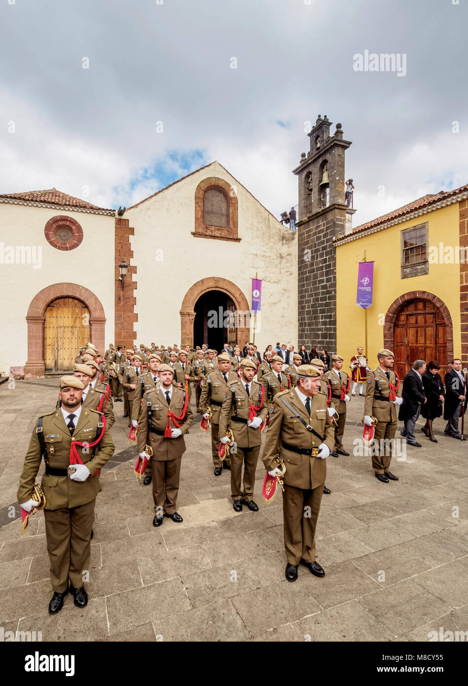 Traditional Easter Holy Week Procession in San Cristobal de la Laguna ...